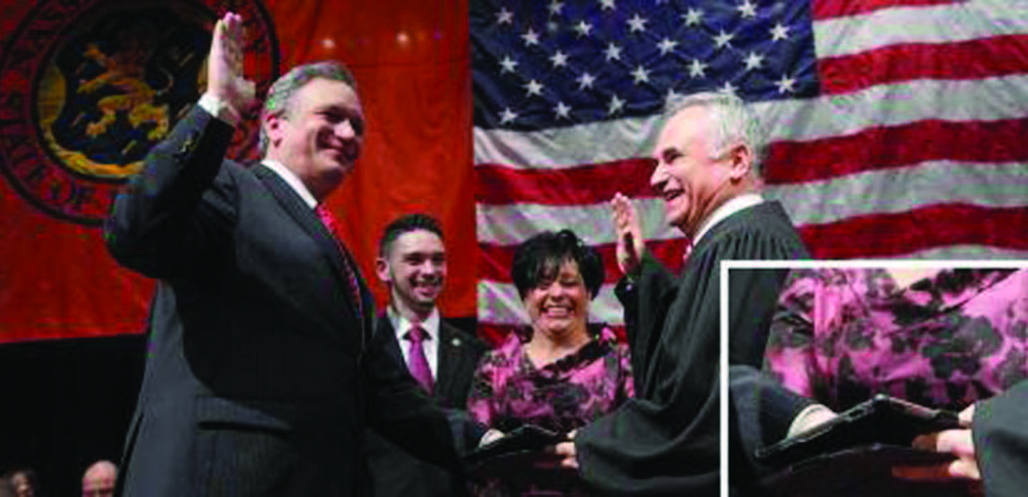 Inauguration of Edward P. Mangano. — The Indian Panorama