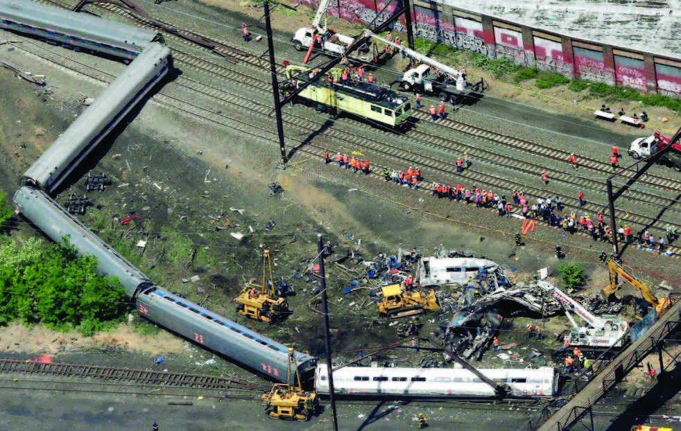 Philadelphia Amtrak train was speeding at more than 100 mph at the time ...