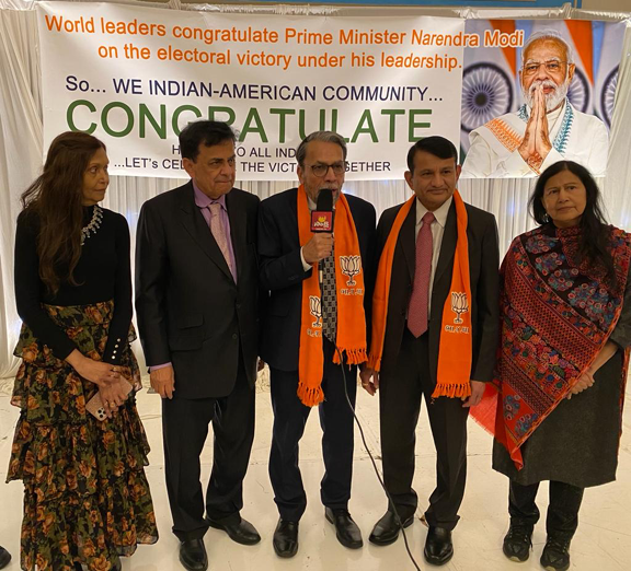 Historic BJP Victory Celebrations in New Jersey — The Indian Panorama