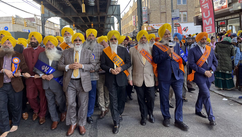 Sikhs take out an Impressive Parade in celebration of Guru Nanak Dev’s 554th Birth Anniversary ...