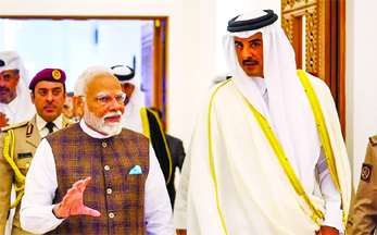 PM Modi, Qatar Emir discuss ways to deepen ties — The Indian Panorama